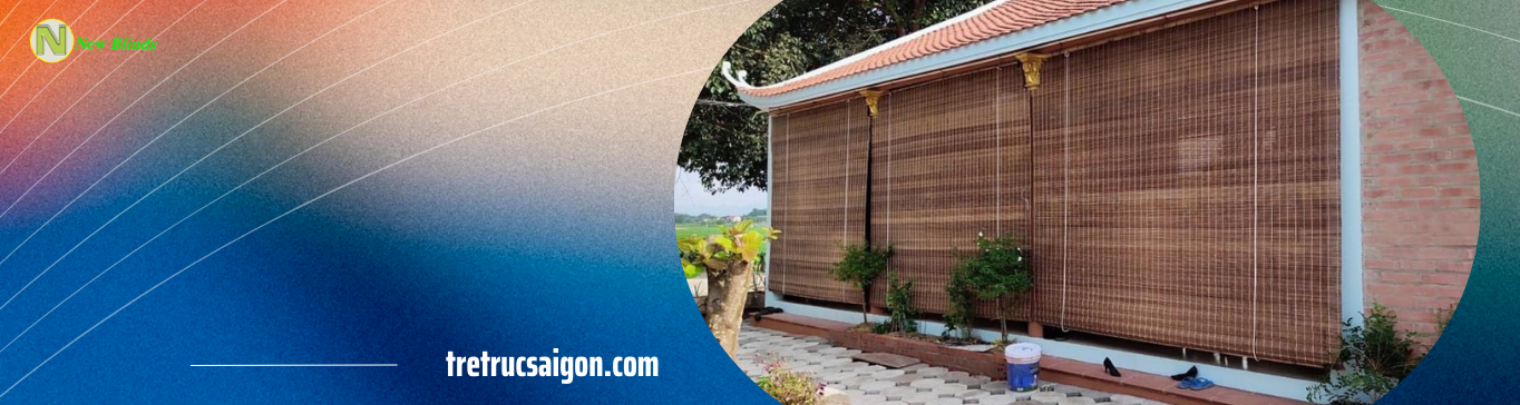 Ý tưởng trang trí trung thu độc đáo bằng mây tre lá